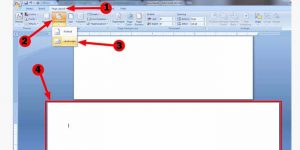 Cara Membuat Portrait dan Landscape di Satu Dokumen Word
